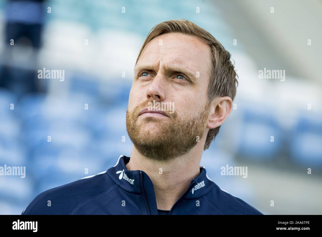 Faro, Portugal 20170306. Norwegian soccer coach Martin Sjögren before ...