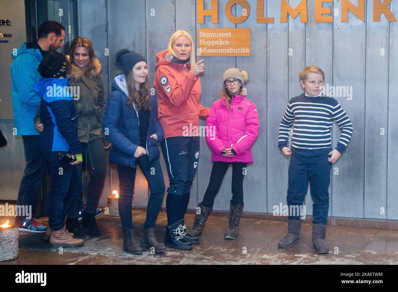 Martha louise and prince haakon magnus photo hi-res stock photography ...