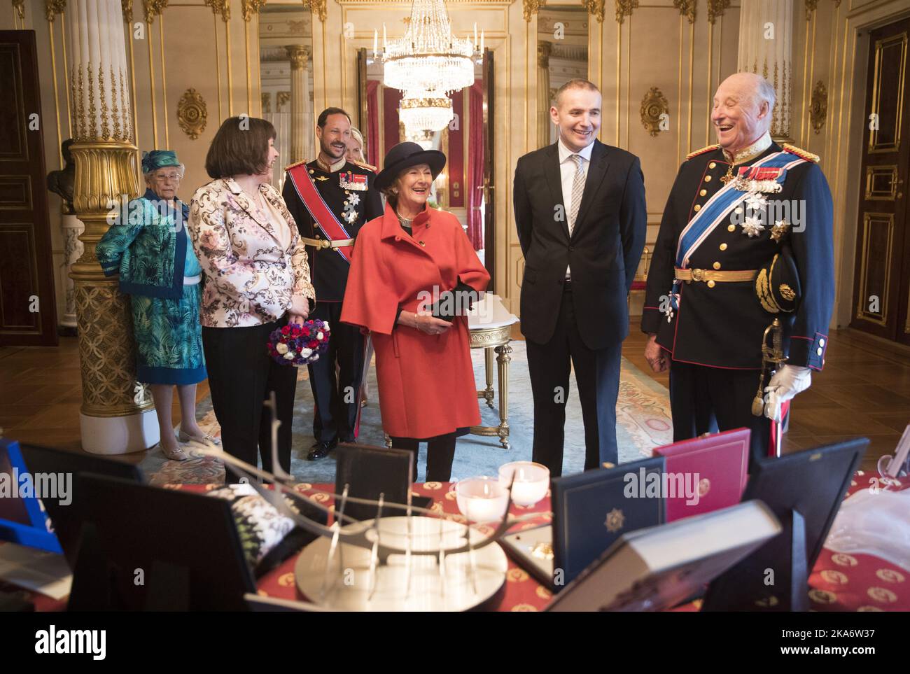 OSLO, Norway 20170321. Today's photo from NTB scanpix. From left ...