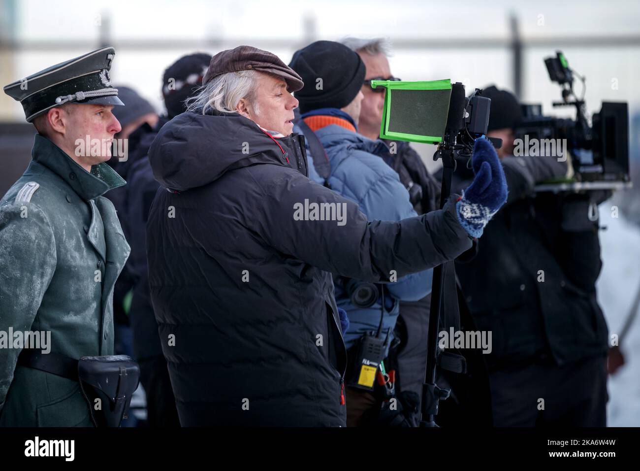 OSLO, Norway 20170323. Film Director Harald Swart during recording of ...