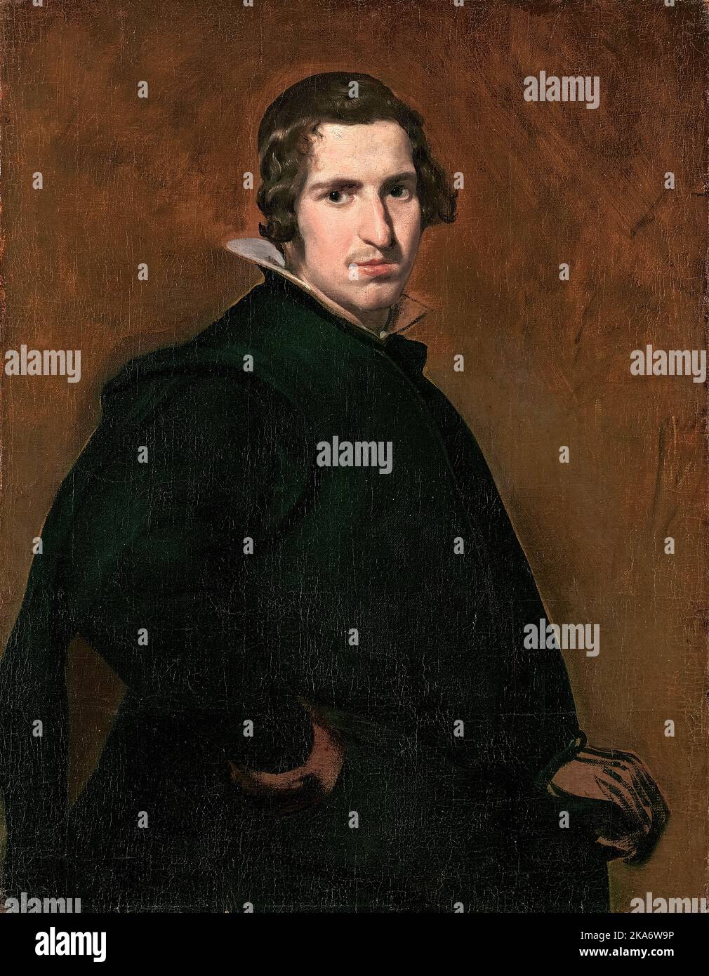 Diego Velazquez, Young Spanish Nobleman, portrait painting in oil on ...