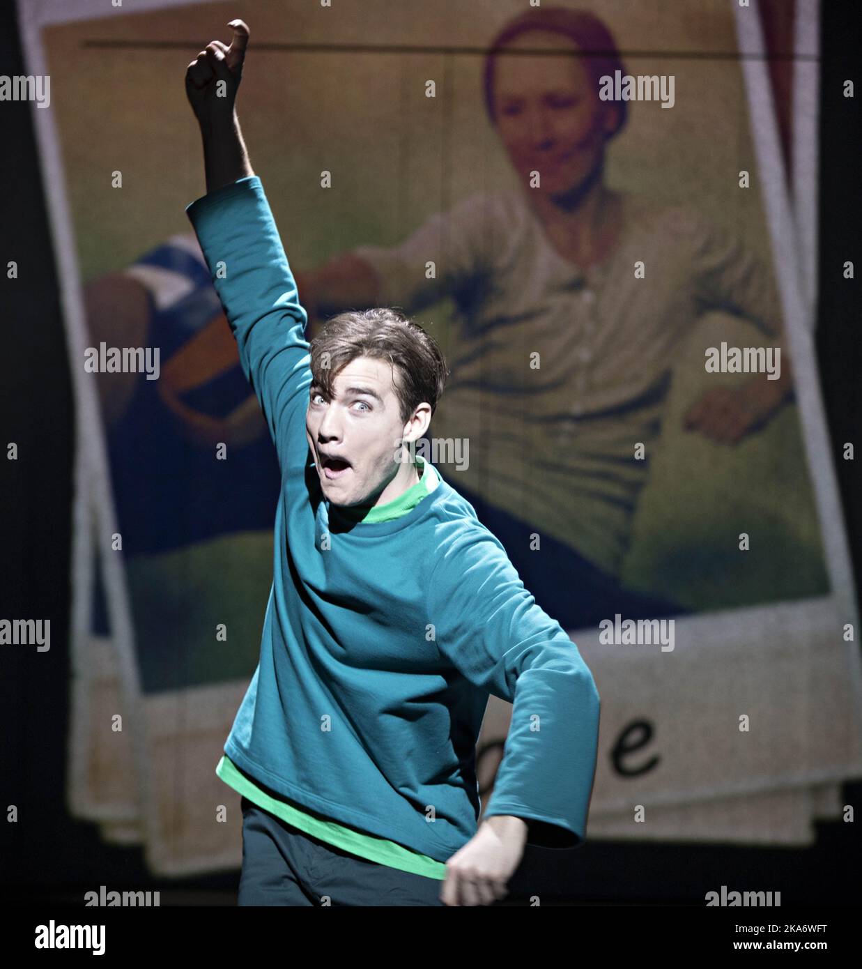 Norway 20170331. Filephoto. Actor Daniel Durant (27) Actor on stage and ...