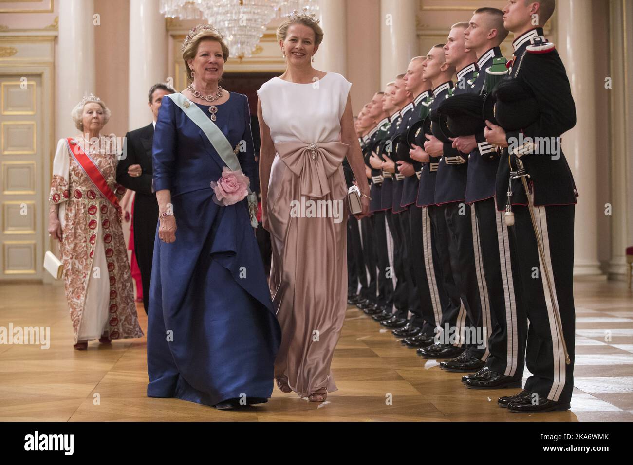 Queen anne marie of greece hi-res stock photography and images - Alamy