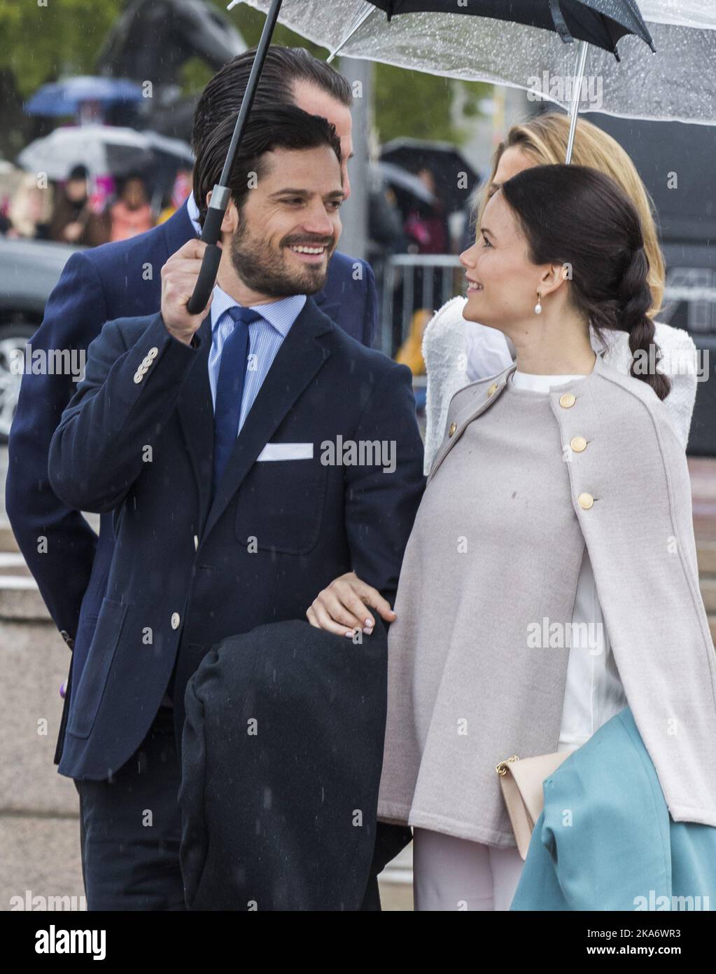 OSLO, Norway 20170510. Prince Carl Philip and Princess Sofia from ...