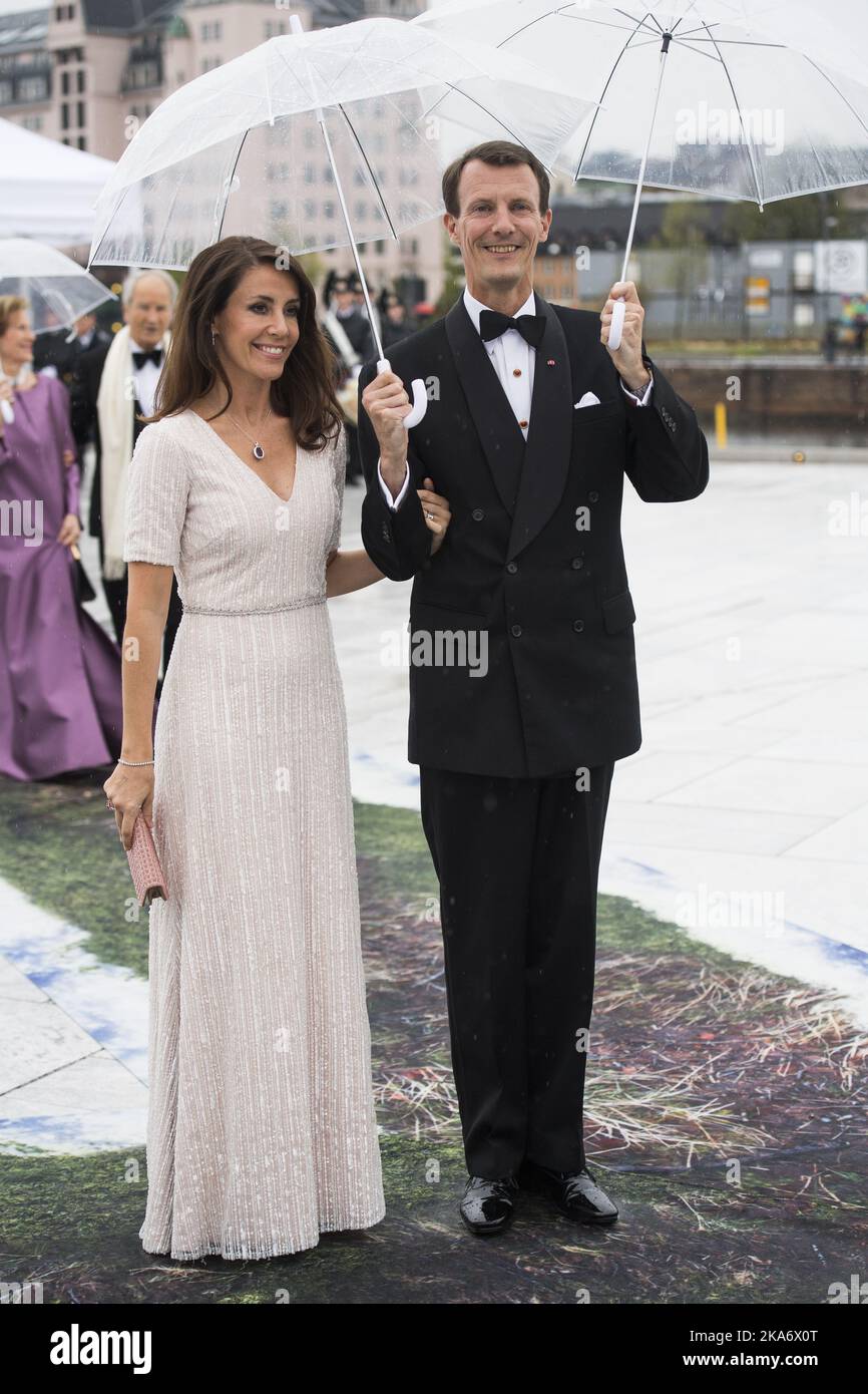 Oslo, Norway 20170510. Prince Joachim and Princess Marie of Denmark ...