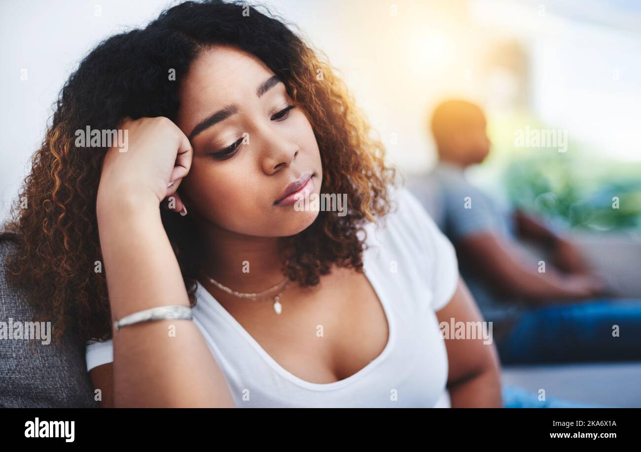Theres always a chance to reconcile after conflict. a young woman ...
