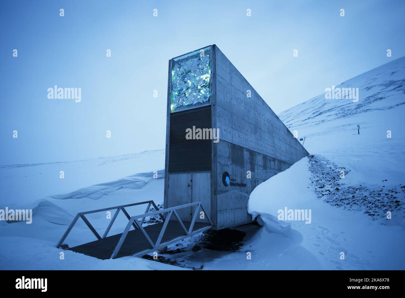 LONGYEARBYEN 20160229. Filephoto. On Svalbard, in the permafrost, 1300 ...