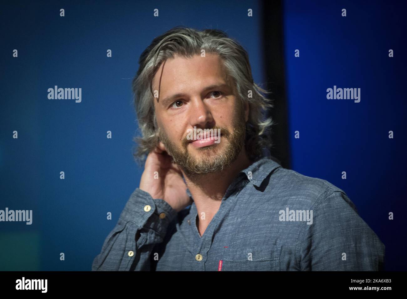 OSLO, Norway 20170530. Actor Nicolai Cleve Broch has one of the title ...