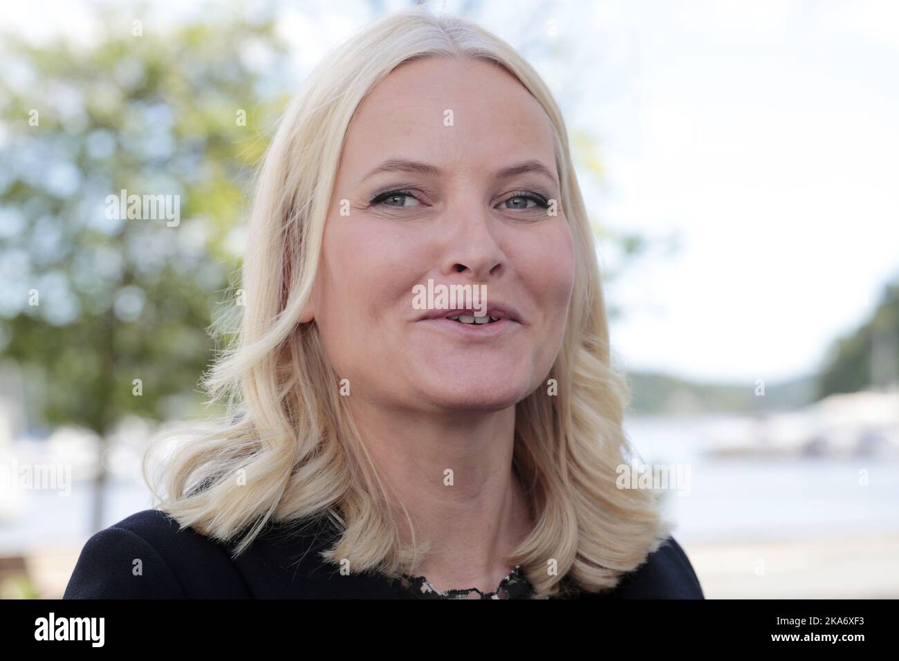 TVEDESTRAND, Norway 20170608. Crown Princess Mette-Marit during the ...