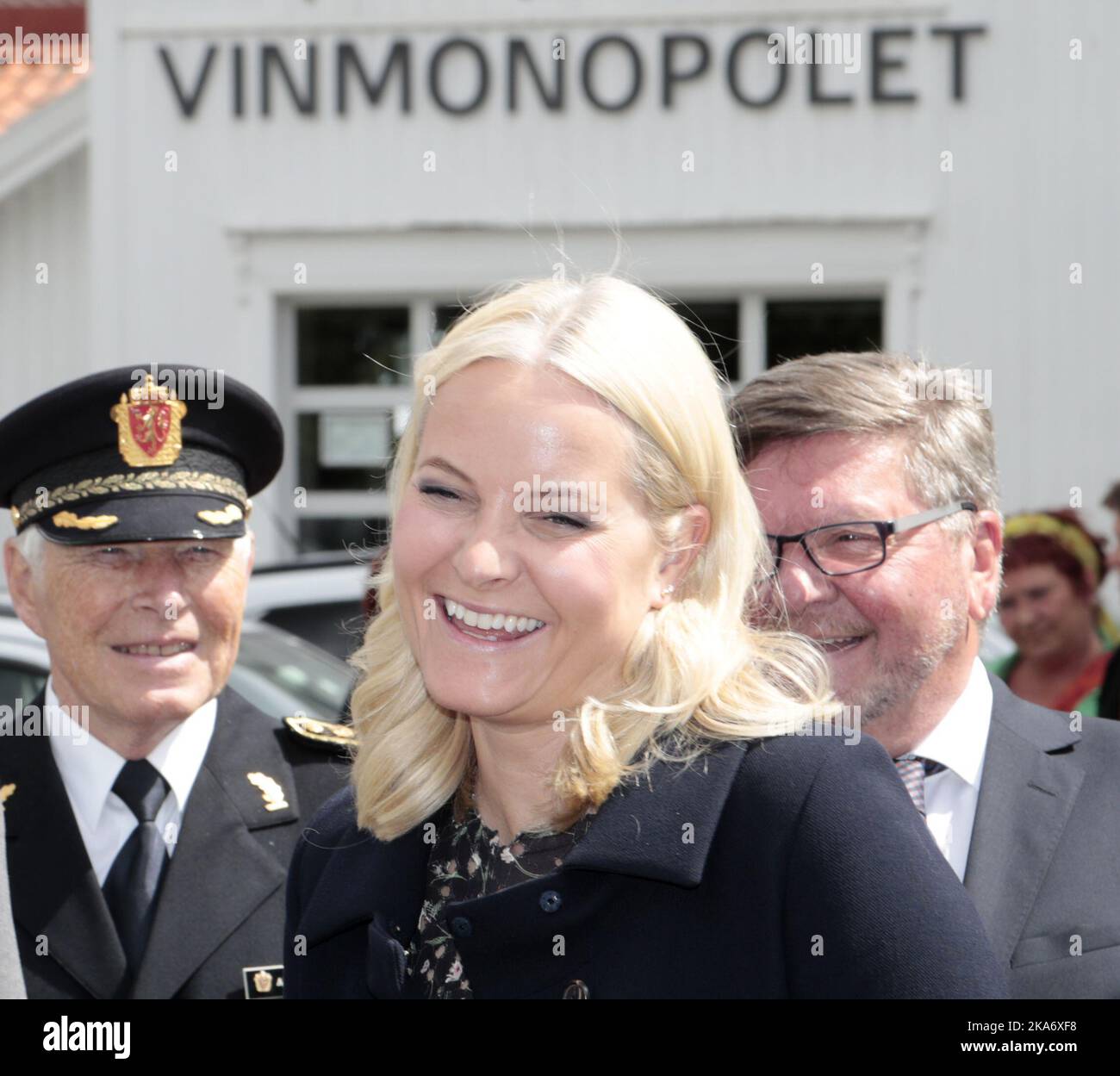 TVEDESTRAND, NorwayD 20170608. Crown Princess Mette-Marit during the ...