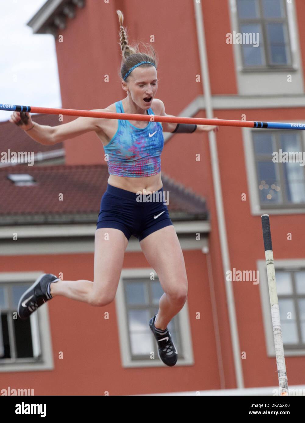 Oslo 20170615. Anzelika Sidorova i aksjon i stav for kvinner under ...