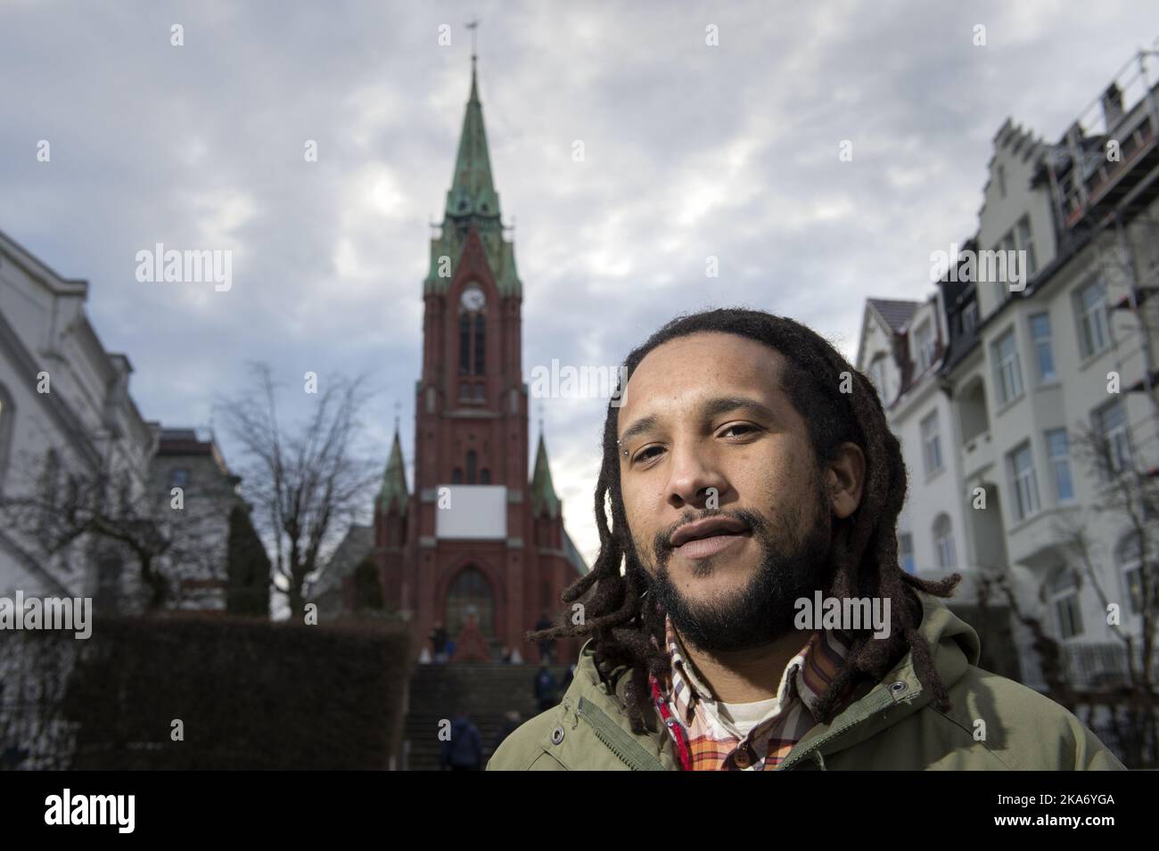Bergen, Norway 20170116. Filephoto. Stig van Eijk, 36, artist ...