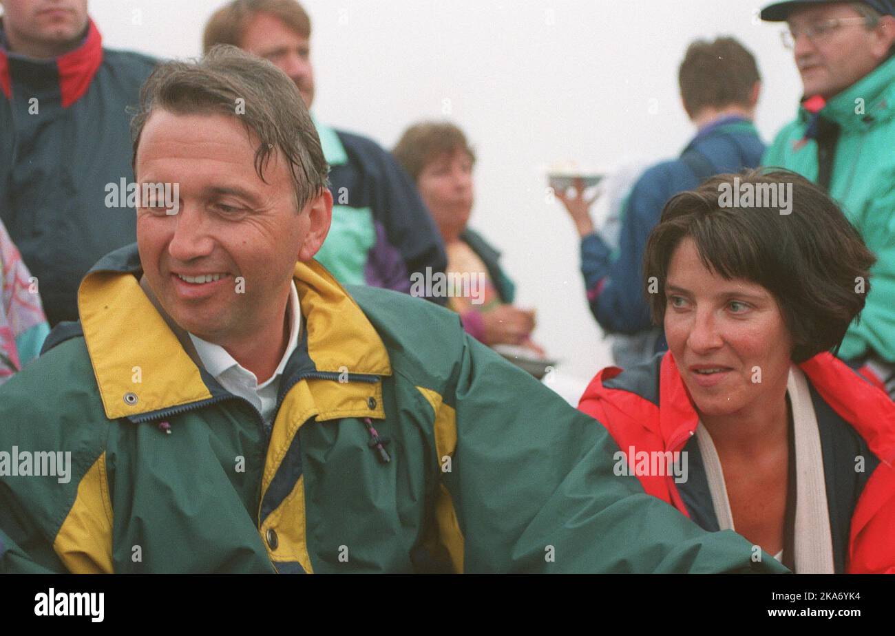 The Norwegian diplomat couple Terje Rod Larsen and Mona Juul are ...