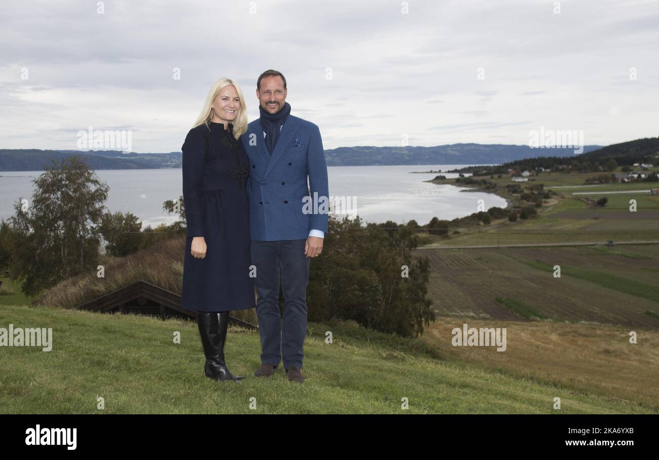 FROSTA, Norway 20170922. The Crown Prince Couples county trip to Nord ...