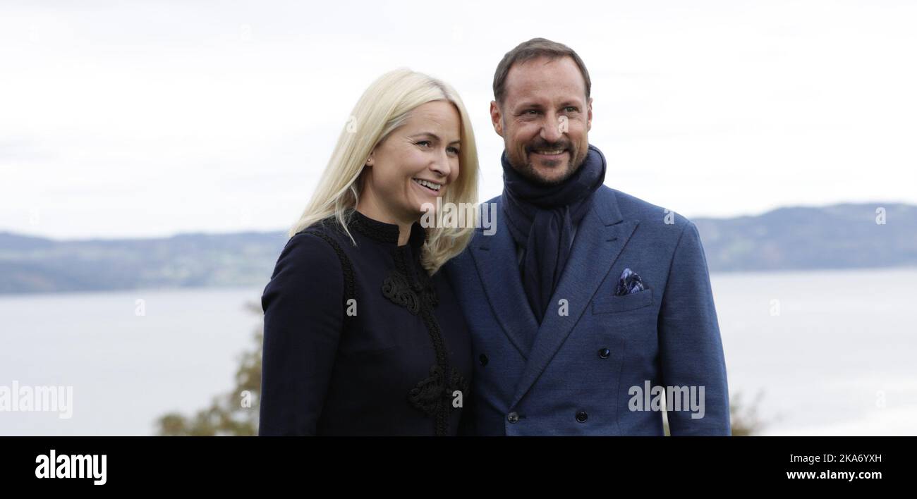 FROSTA, Norway 20170922. The Crown Prince Couples county trip to Nord ...