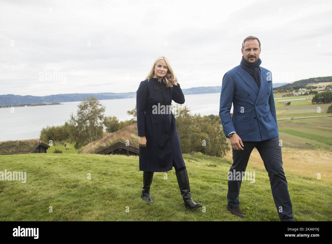 FROSTA, Norway 20170922. The Crown Prince Couples county trip to Nord ...