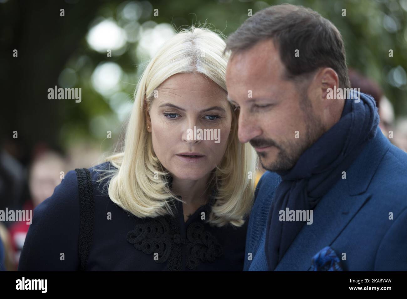 FROSTA, Norway 20170922. The Crown Prince Couples county trip to Nord ...