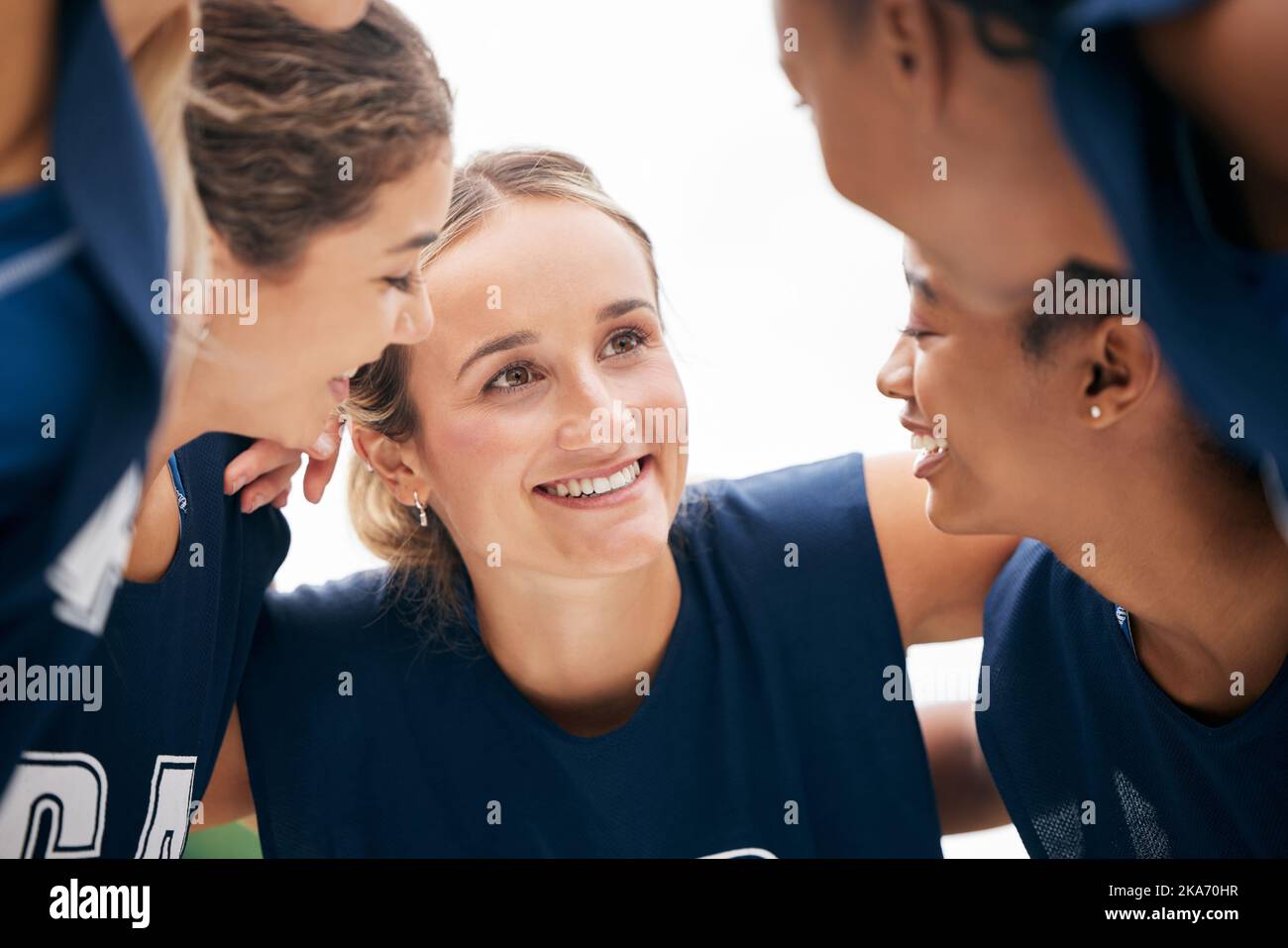 Diversity, girl team and game motivation, smile and conversation for ...