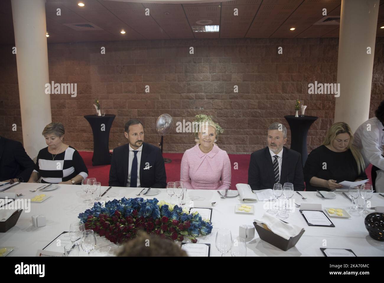 Addis Ababa, Ethiopia 20171107. Crown Prince Haakon and Crown Princess ...