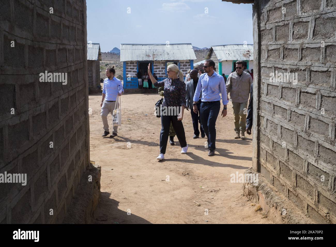 Addis Ababa, Ethiopia 20171109. Crown Princess Mette-Marit and Crown ...