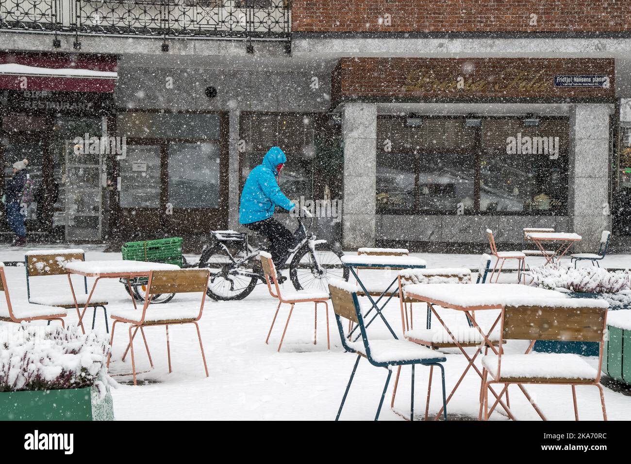 Oslo snow general hi-res stock photography and images - Alamy