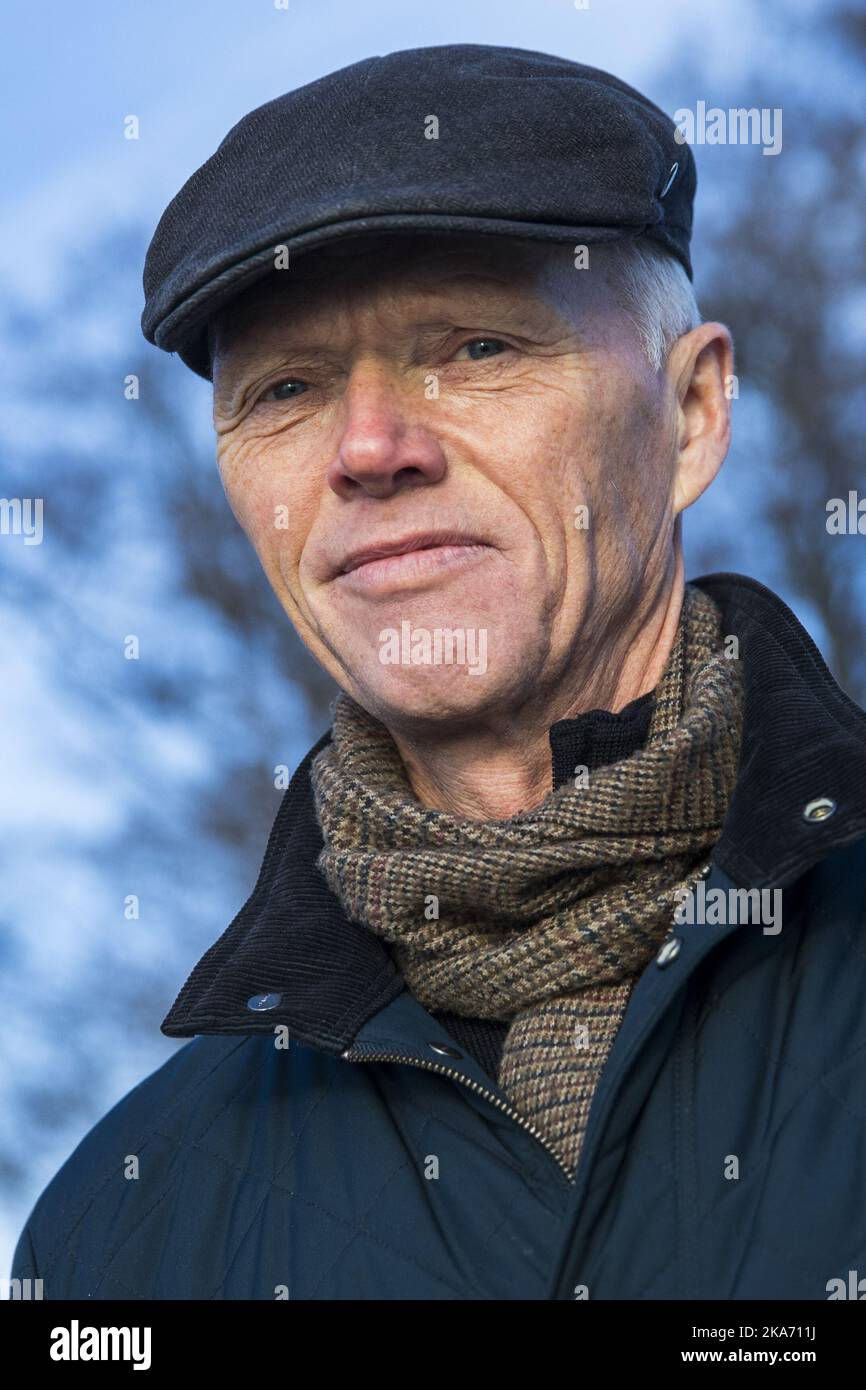 Kolbotn, Norway 20171205. President of Norwegian Red Cross Robert Mood ...