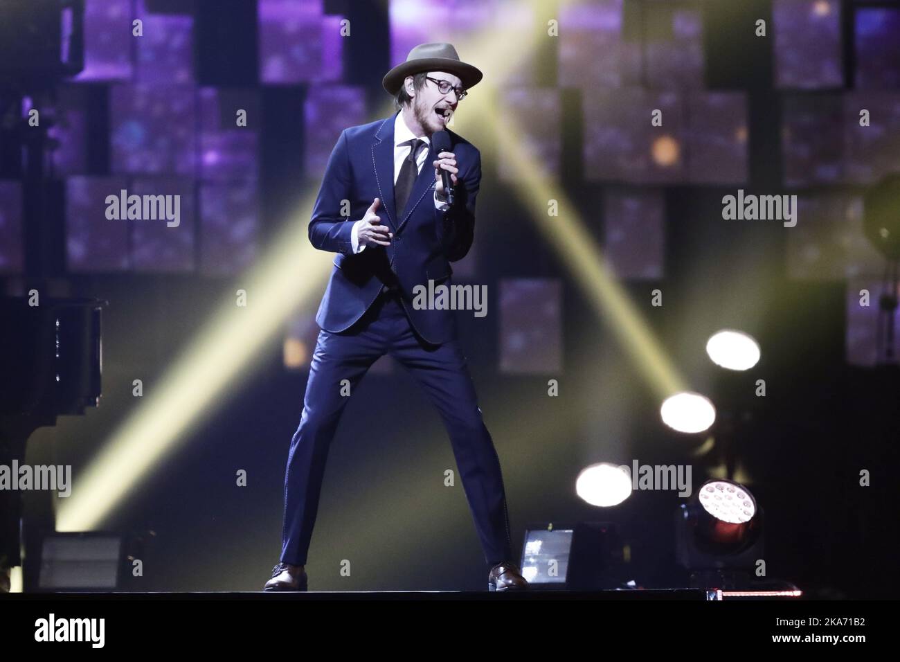 Fornebu, Norway 20171211. Adam Douglas and Matoma at the Nobel Peace ...