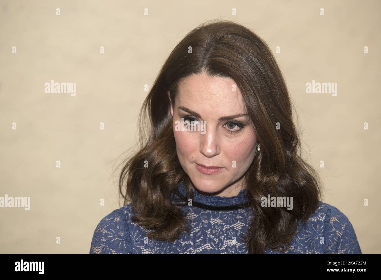 Oslo, Norway 20180201. Prince William of Geat Britain and Duchess Kate ...