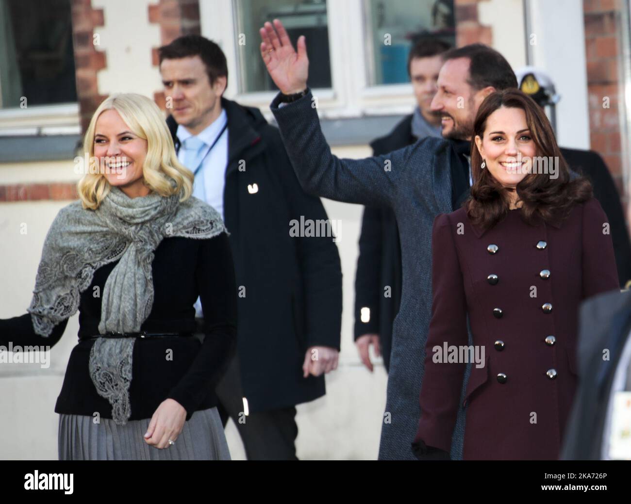 Duke cambridge after visit hi-res stock photography and images - Alamy