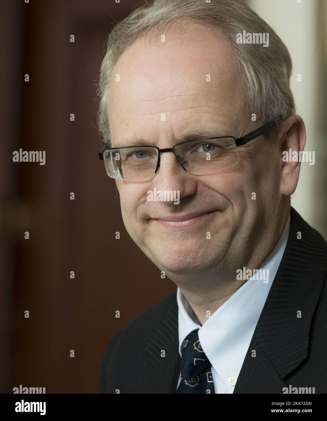 OSLO 20180226. Henrik Syse at the Nobel Committee meeting in the Nobel ...