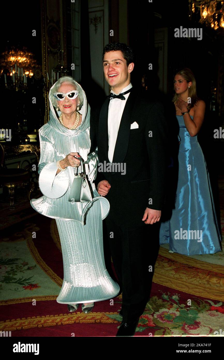 Princess Lilian and Prince Carl Philip during the Millennium ...