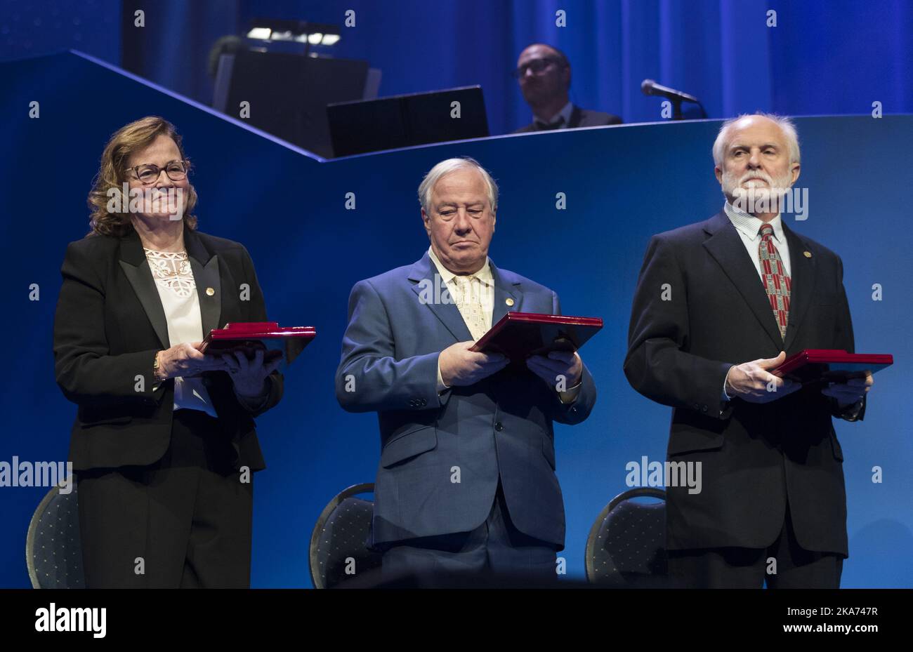 OSLO, Norway 20180904. The Kavli Prize in Neuroscience goes to from ...