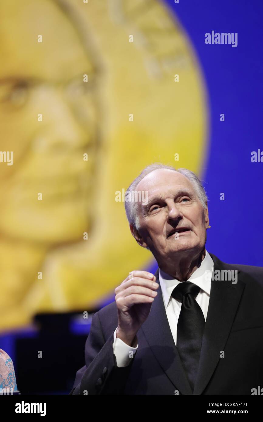 OSLO, Norway 20180904. Alan Alda during the Kavli Prize ceremony in ...