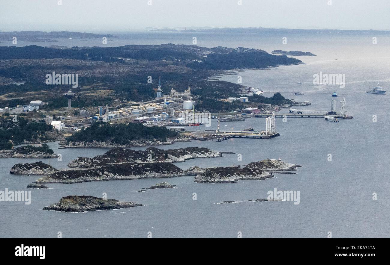 Oeygarden, Norway 20181108. Stureterminal in Oeygarden. The Norwegian ...