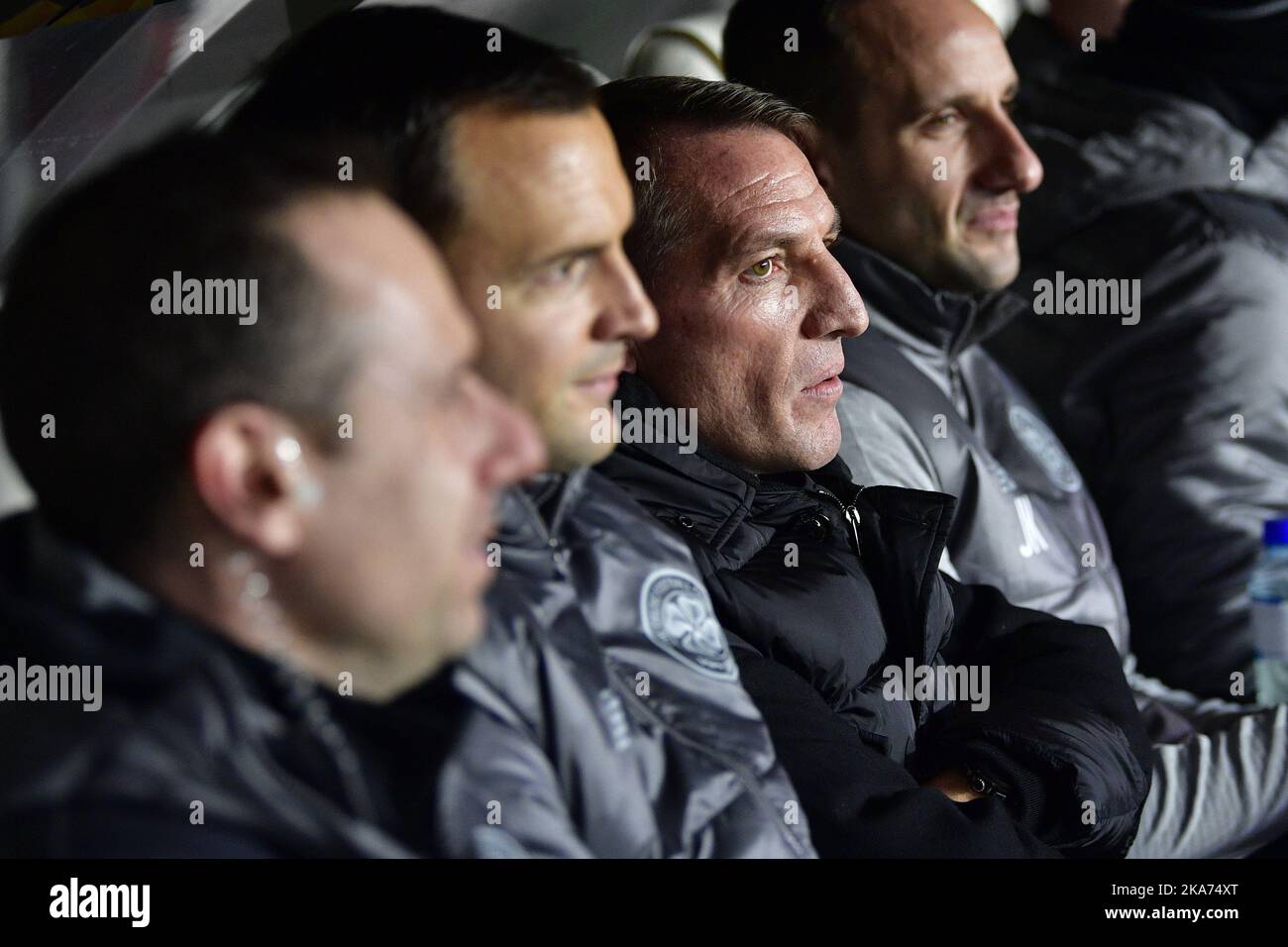 Celtic manager Brendan Rodgers during the UEFA Europa League Group B ...