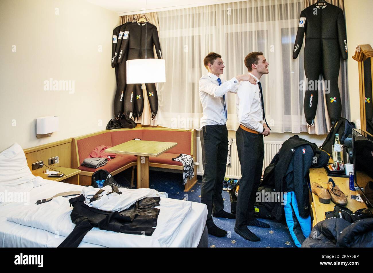 Andreas Stjernen and Robin Pedersen live together during the Hope Week ...