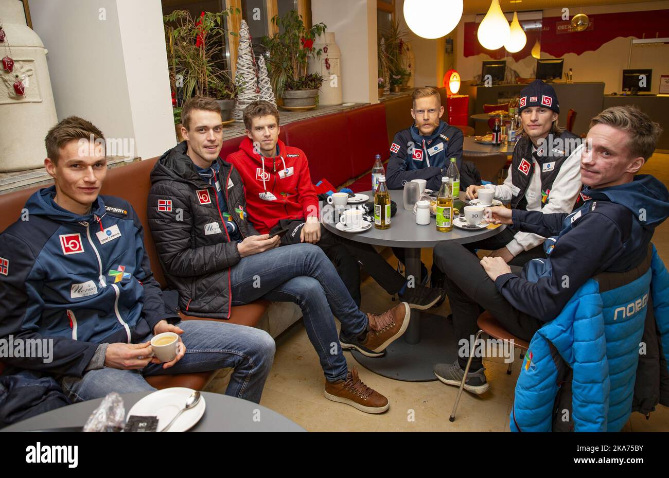 Robin Pedersen, Andreas Stjernen, Halvor Egner Granerud, Robert Johansson, Daniel Andre Tande ...