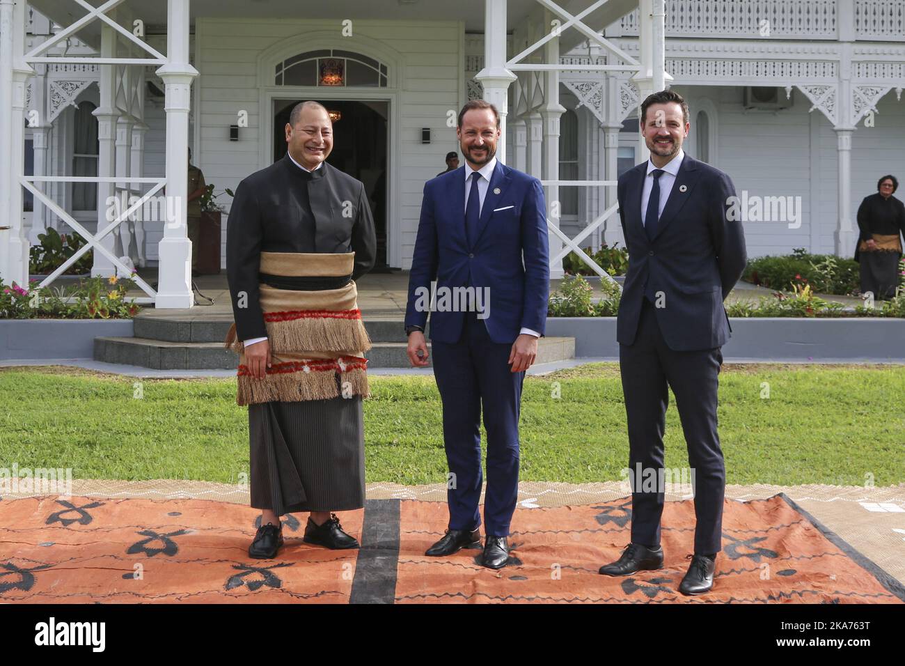Nuku'alofa, Tonga 20190405. Crown Prince Haakon and Development ...
