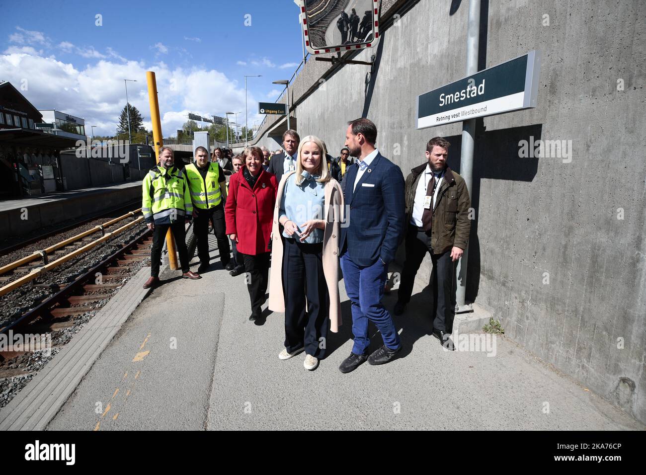 Oslo, Norway 20190508. Crown Princess Mette-Marit starts the literary ...