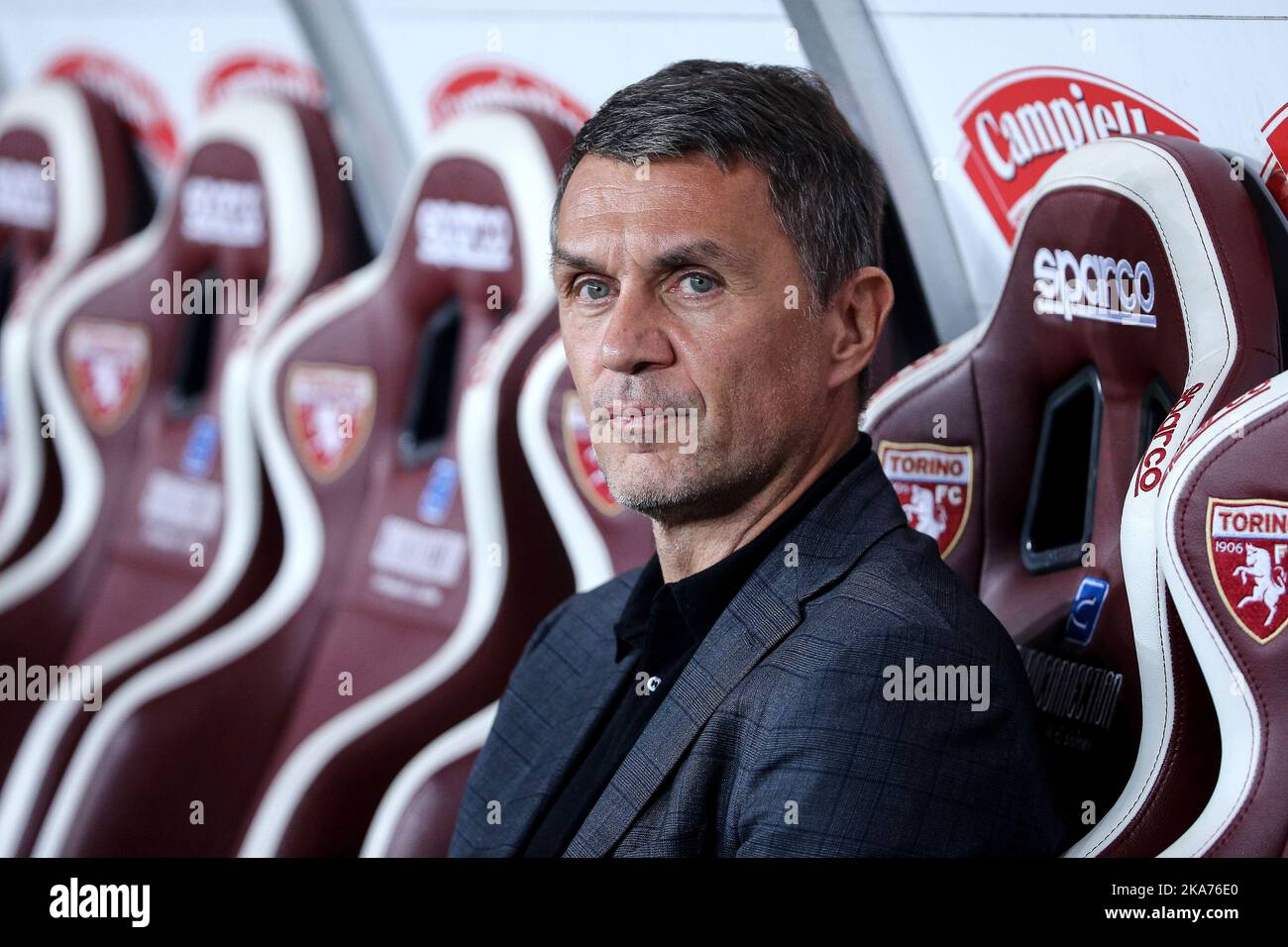 Paolo Maldini Technical Area Director of AC Milan during the Serie A ...