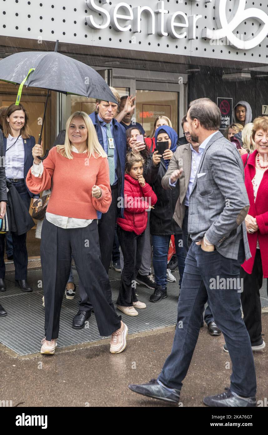 Oslo, Norway 20190509. Crown Prince Haakon and Crown Princess Mette ...