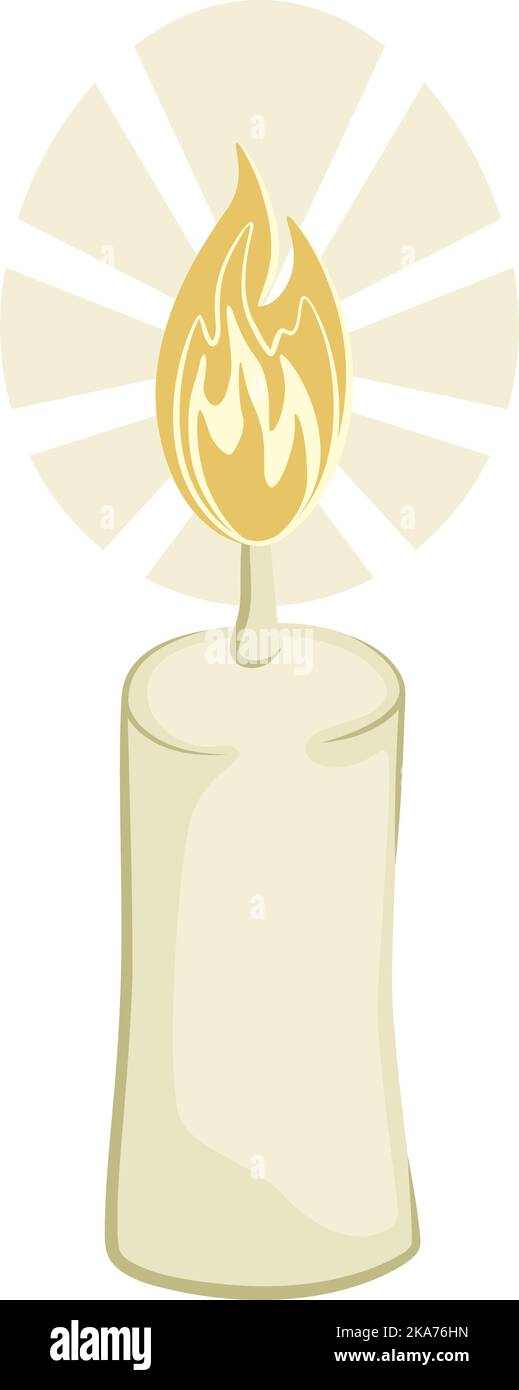 Light a candle Stock Vector Images - Alamy