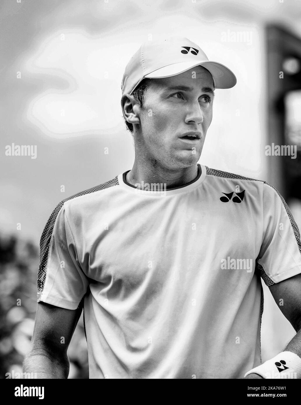 Swiss tennis player Black and White Stock Photos & Images - Alamy
