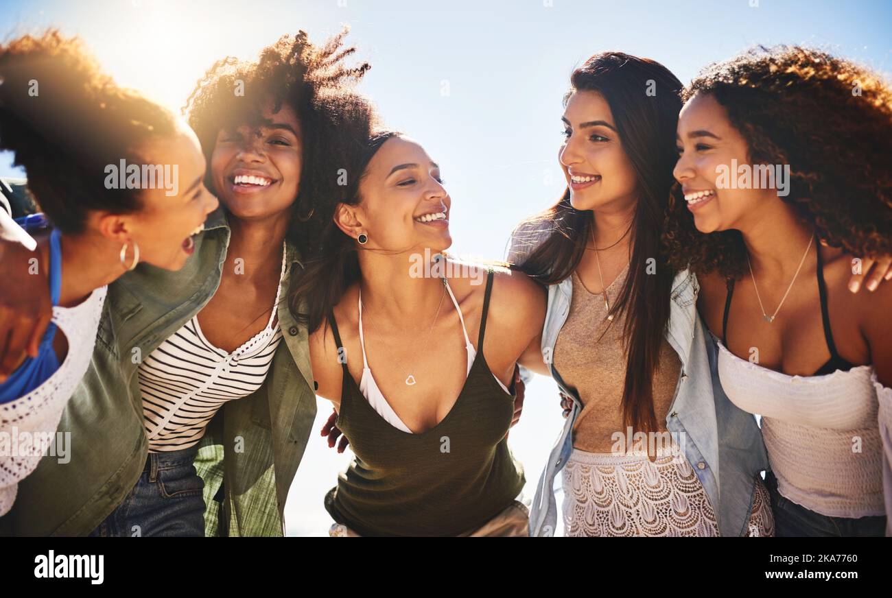 I cant imagine life without them. a group of girlfriends spending the ...