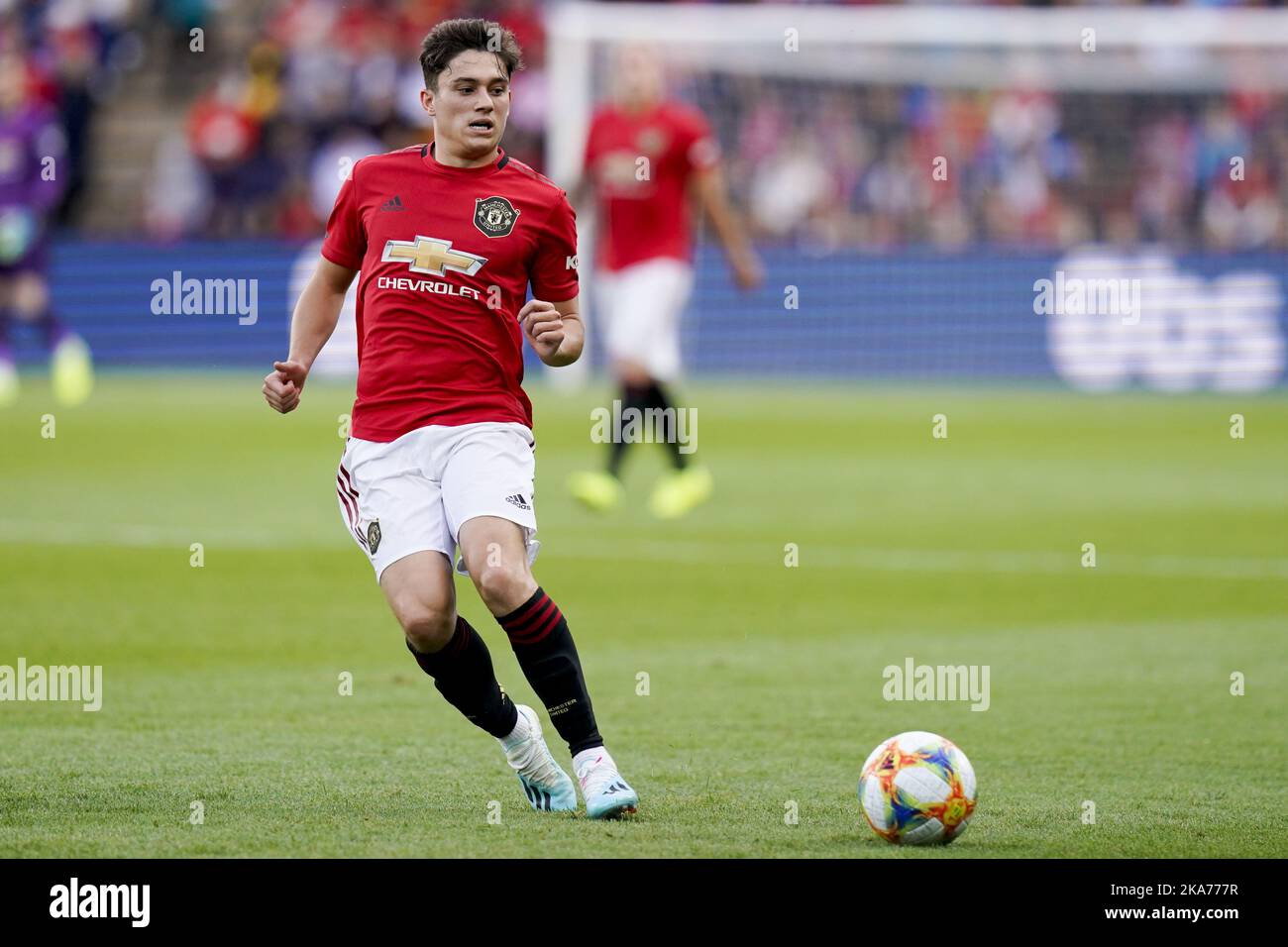 Manchester Uniteds Daniel James Stock Photo - Alamy