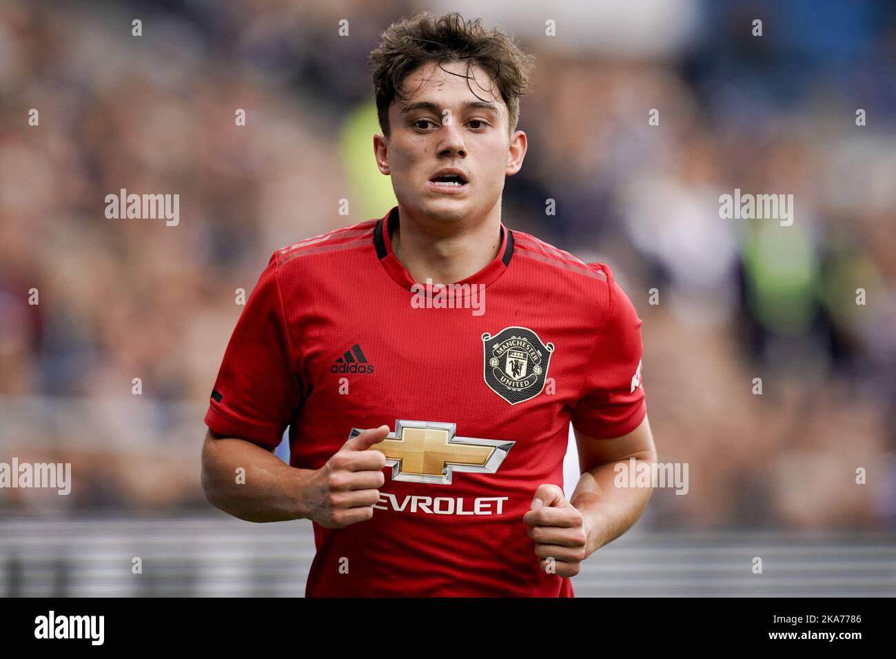 Manchester Uniteds Daniel James Stock Photo - Alamy