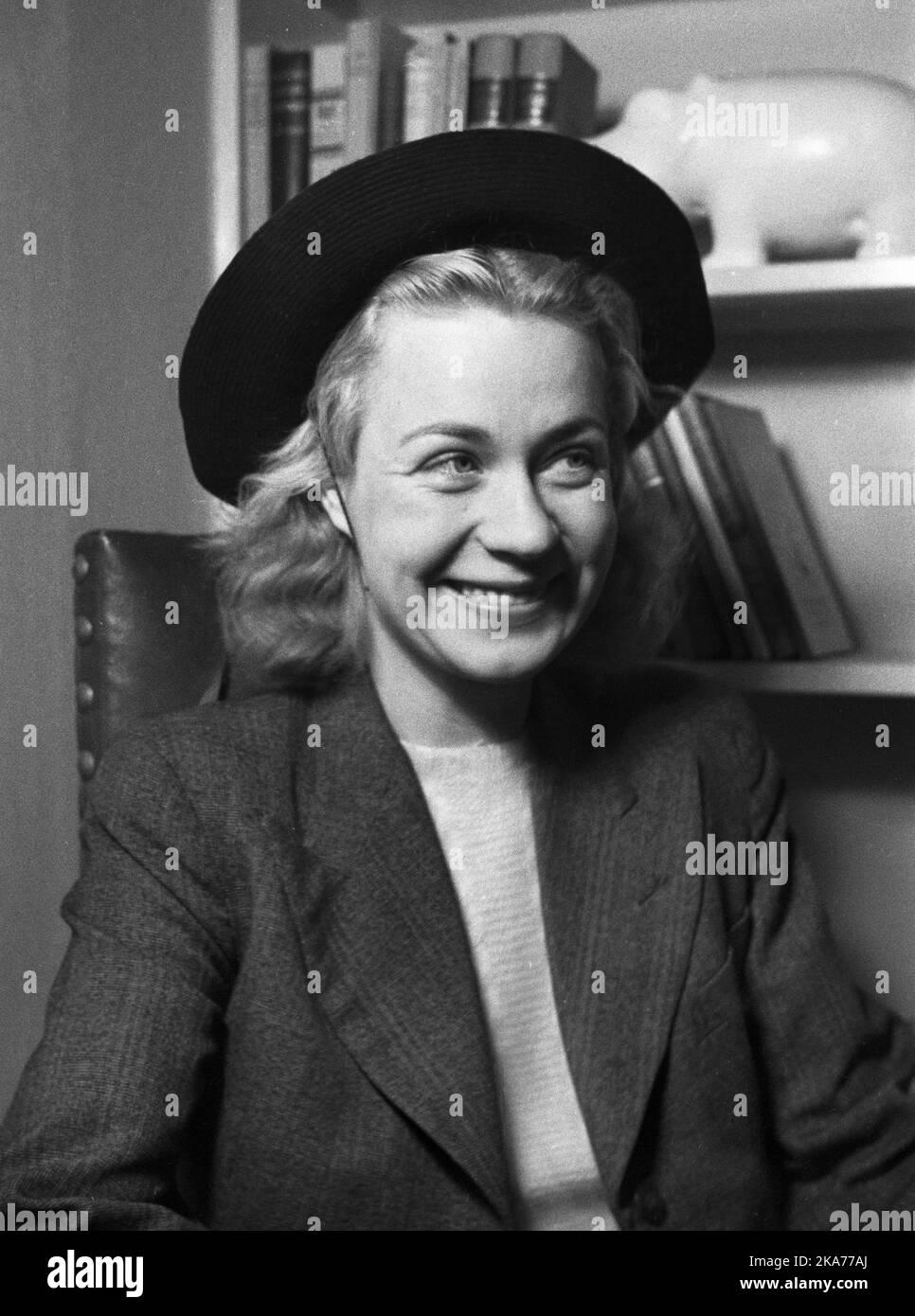 Tove ditlevsen date unknown Black and White Stock Photos & Images - Alamy