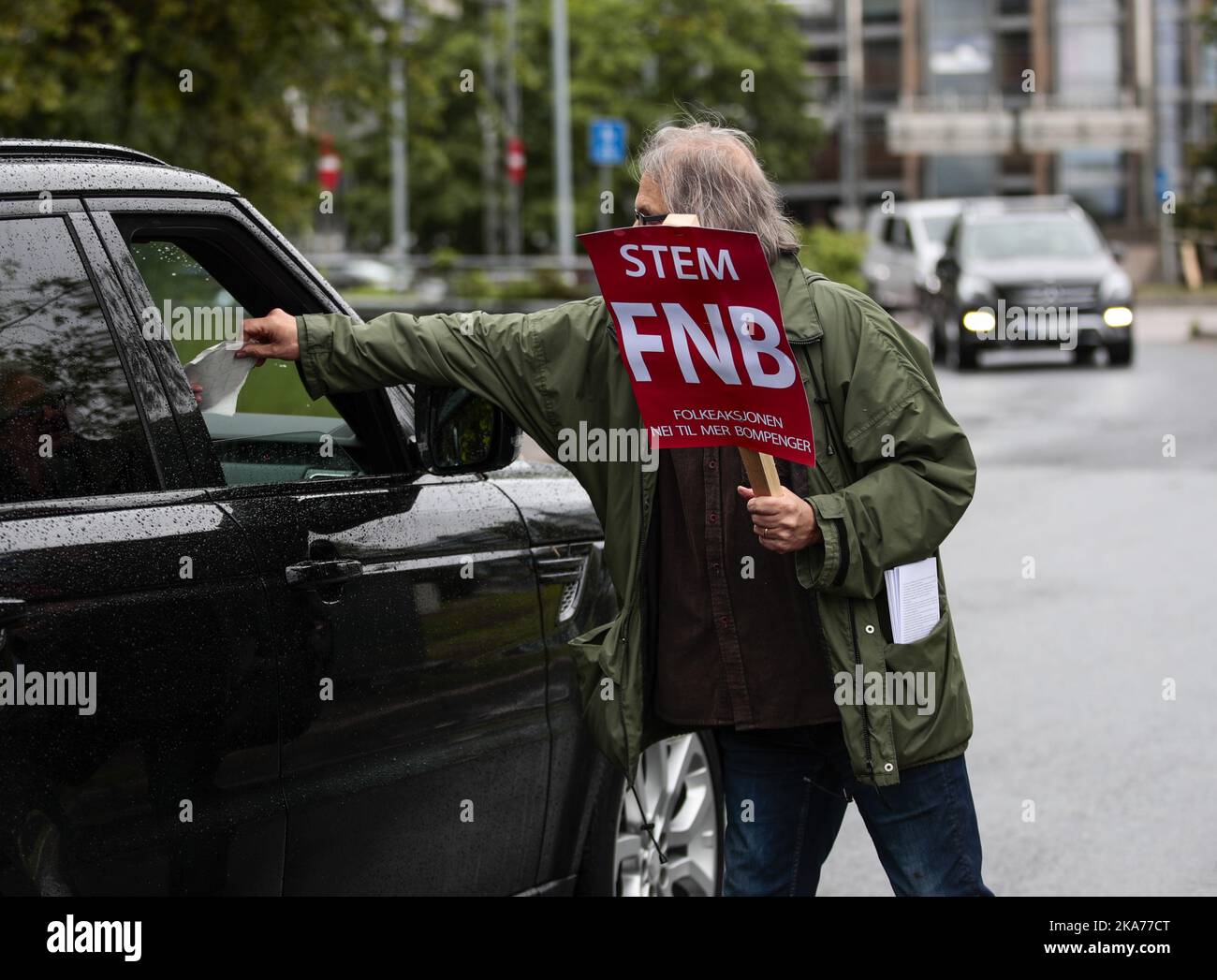 The People's Action No To More toll money (FNB) demonstrates at the ...