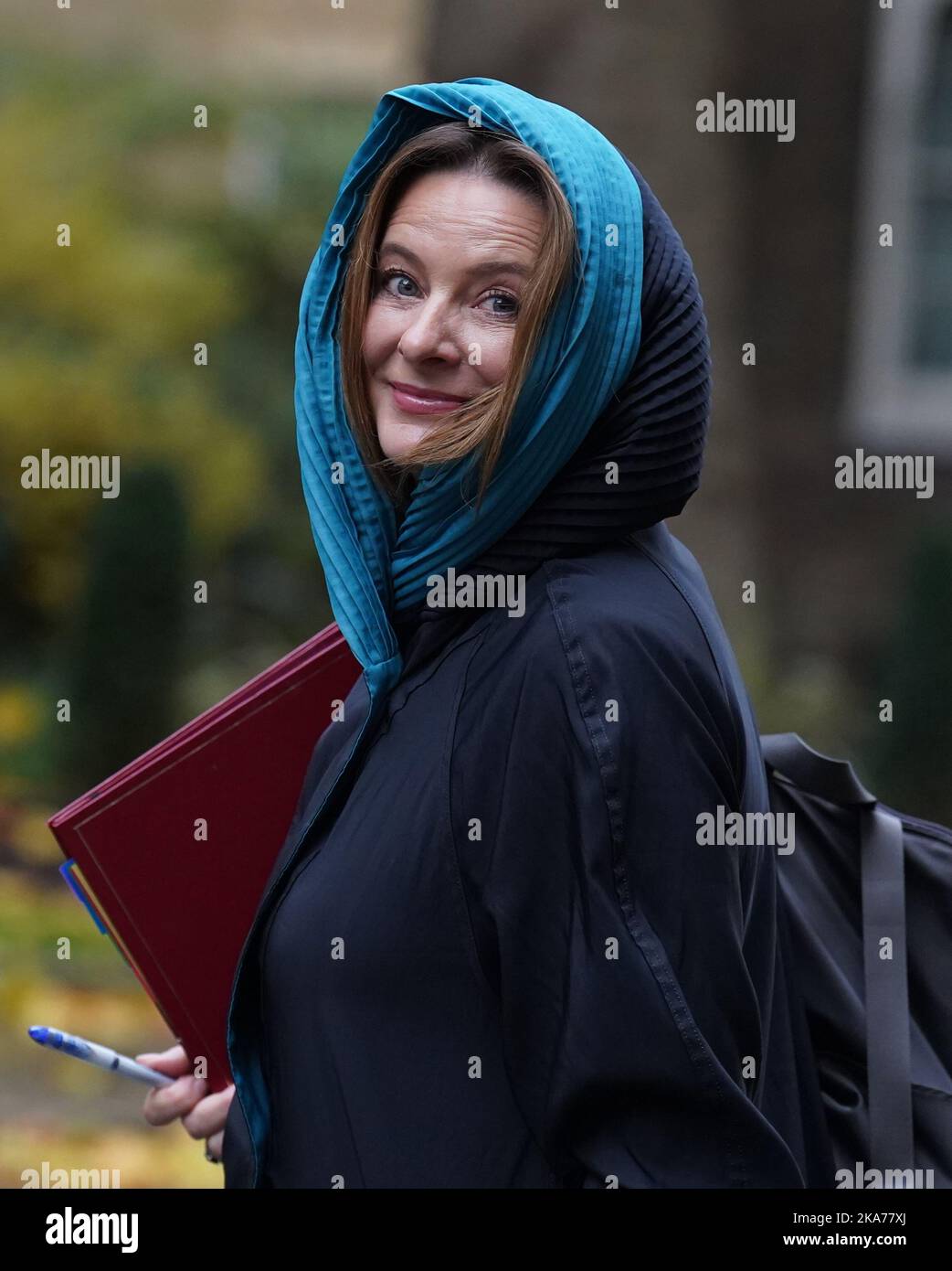 Education Secretary Gillian Keegan arrives in Downing Street, London ...