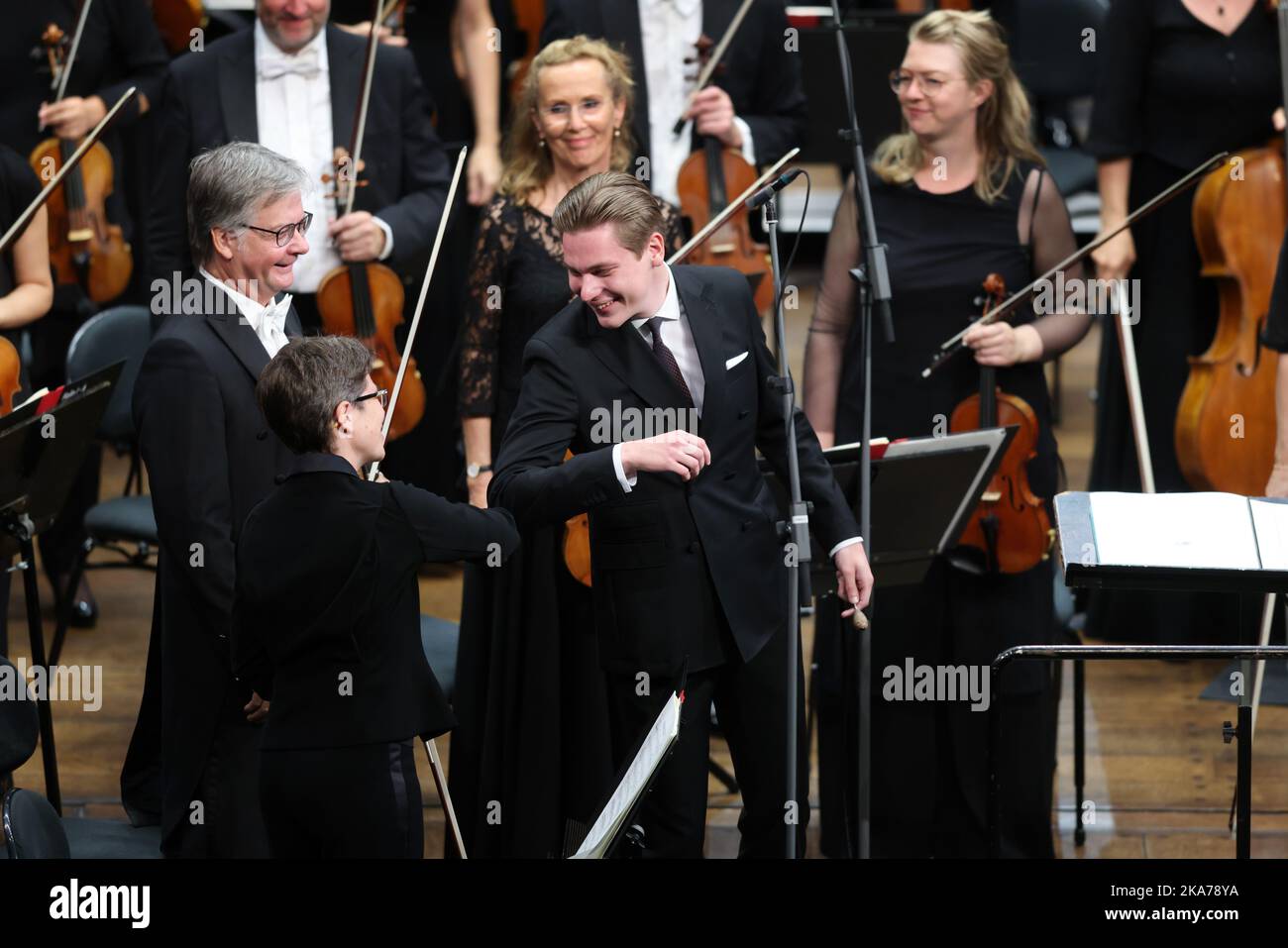 Oslo, Norway 20200819. Chief conductor Klaus MÃ¤kelÃ¤ during the season ...